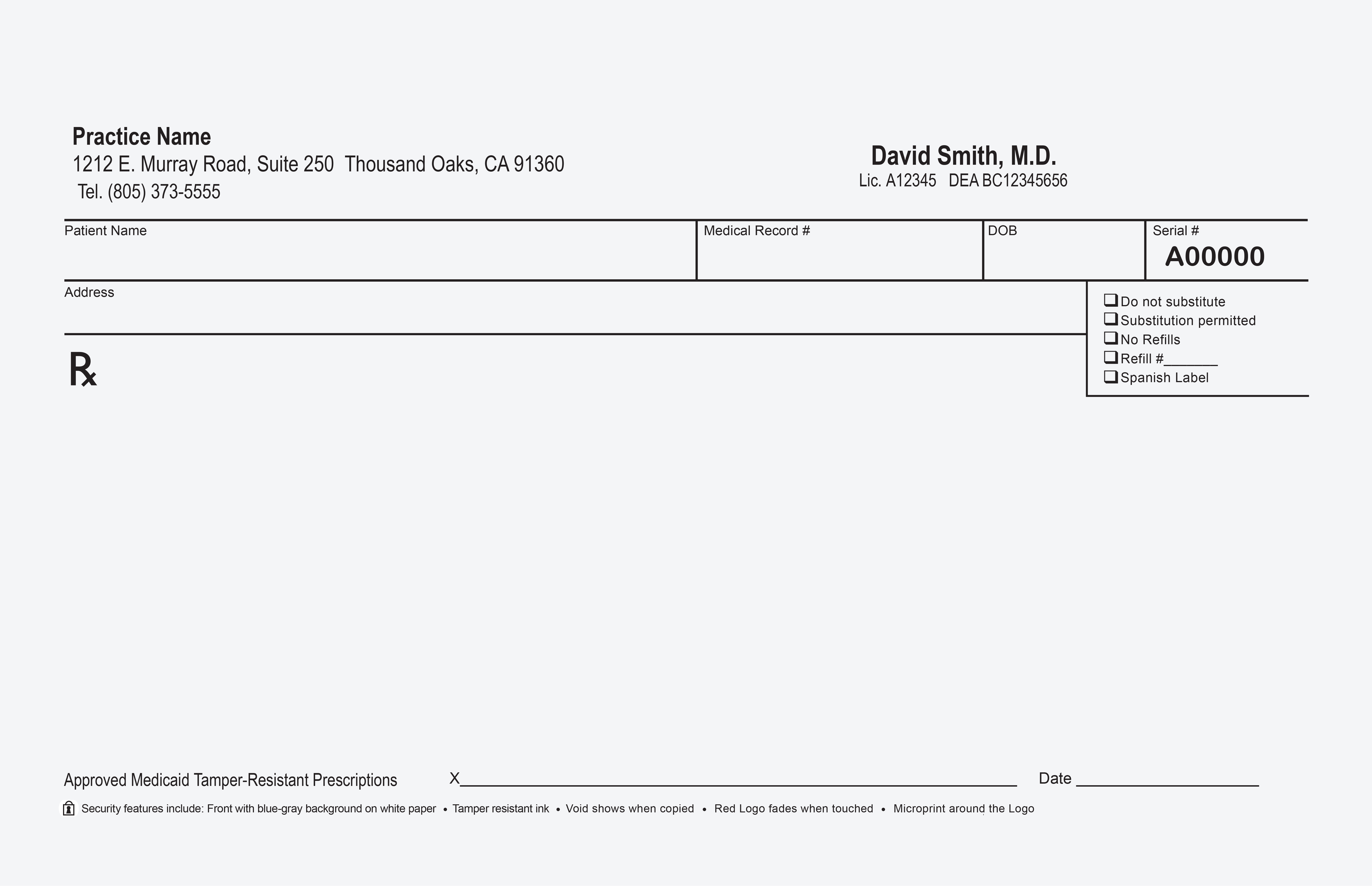 Medicaid Sample - ASRX