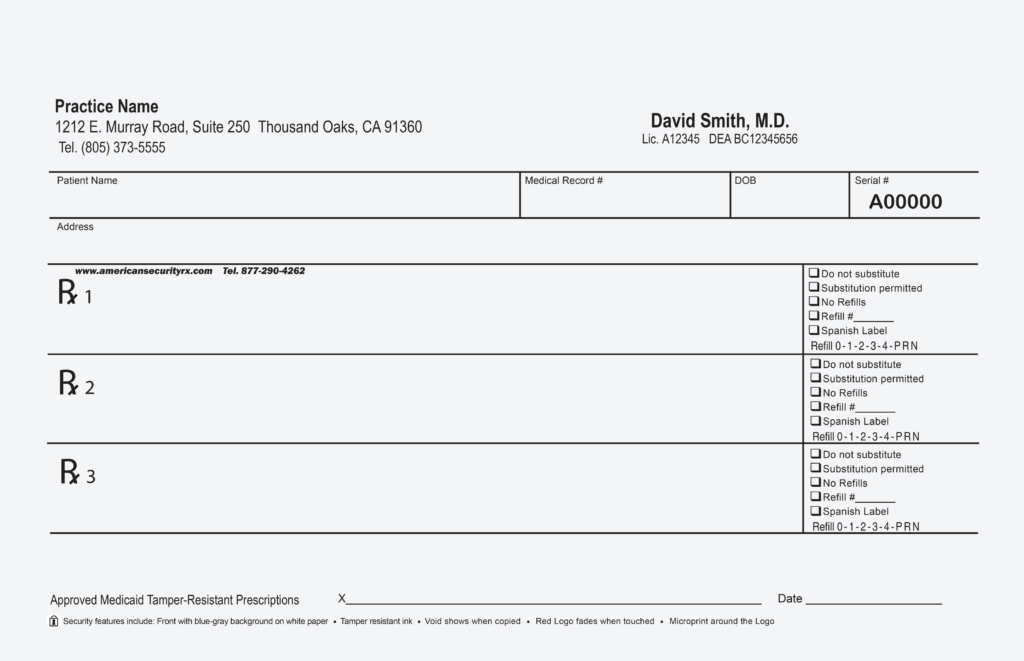 Medicaid Sample - ASRX